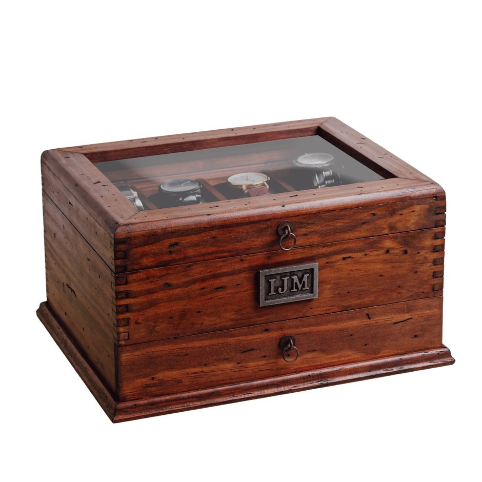 Personalized Watch Boxes for Men made of Solid Wood – Deferichs
