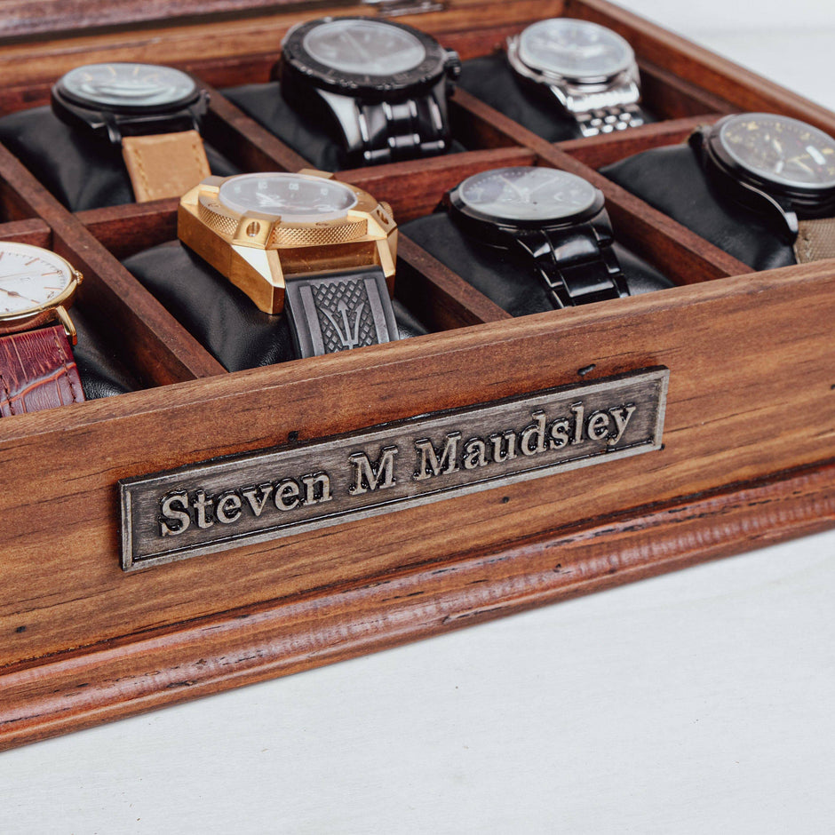 Watch Boxes and Jewelry Boxes made with Solid Wood.